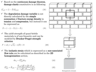 Examples of Homogenization Techniques in the Material Modeling Under the Effect of Blast Loading ...