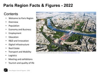 Paris Region Facts & Figures - 2022 | PDF