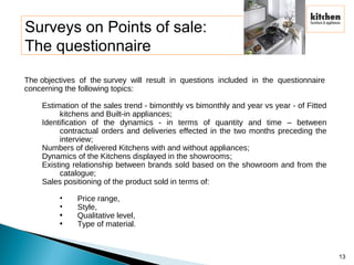 Kitchen Furniture & Appliances / Presentation | PPT