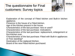 Kitchen Furniture & Appliances / Presentation | PPT