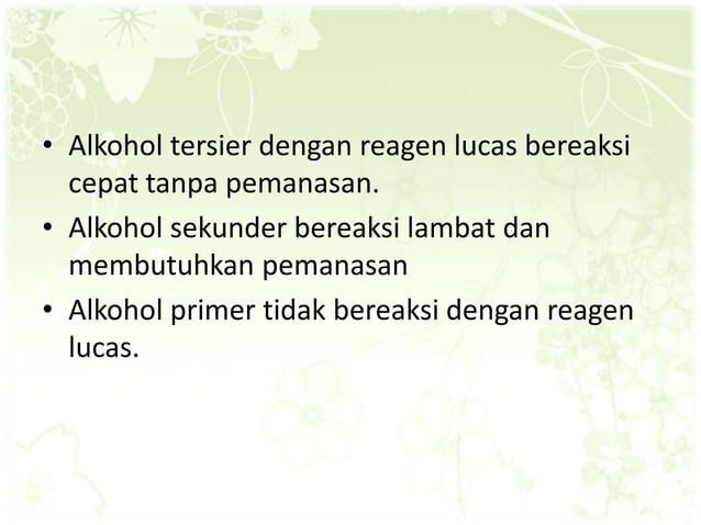 identifikasi alkohol,anhidrida, asil halida | PPTX