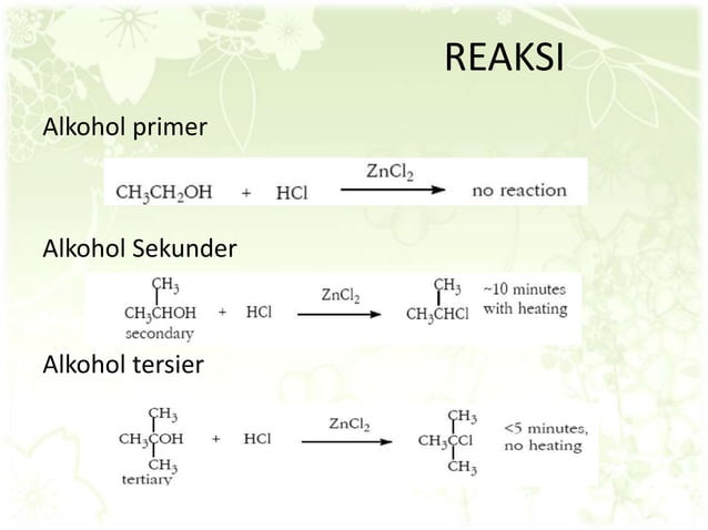 identifikasi alkohol,anhidrida, asil halida | PPTX