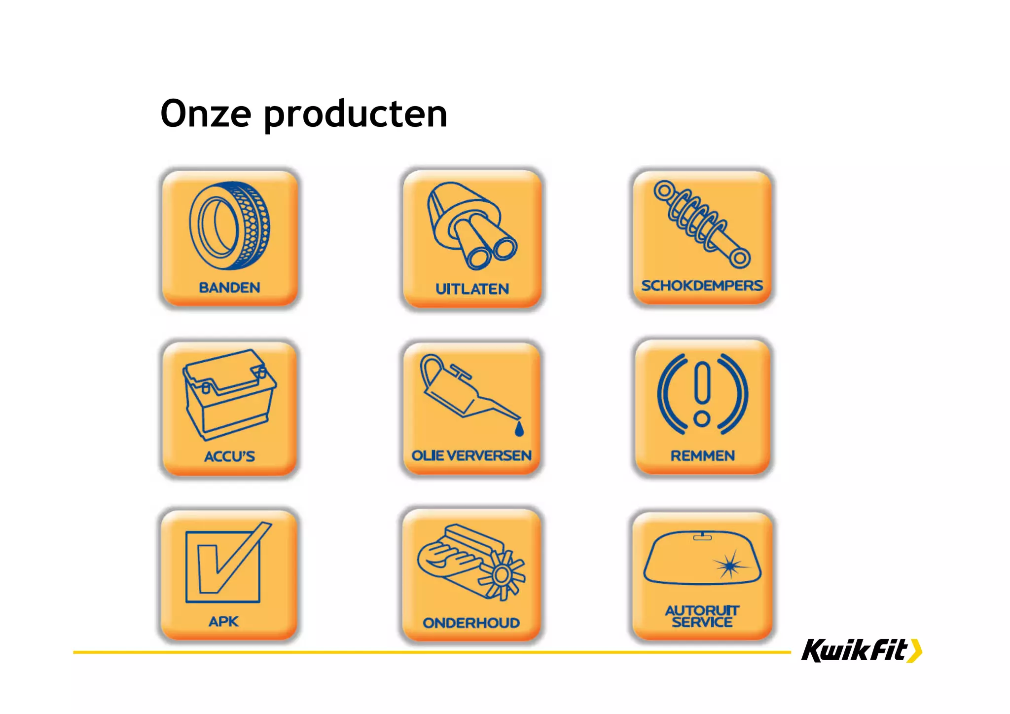 Kwik-Fit algemene presentatie | PDF