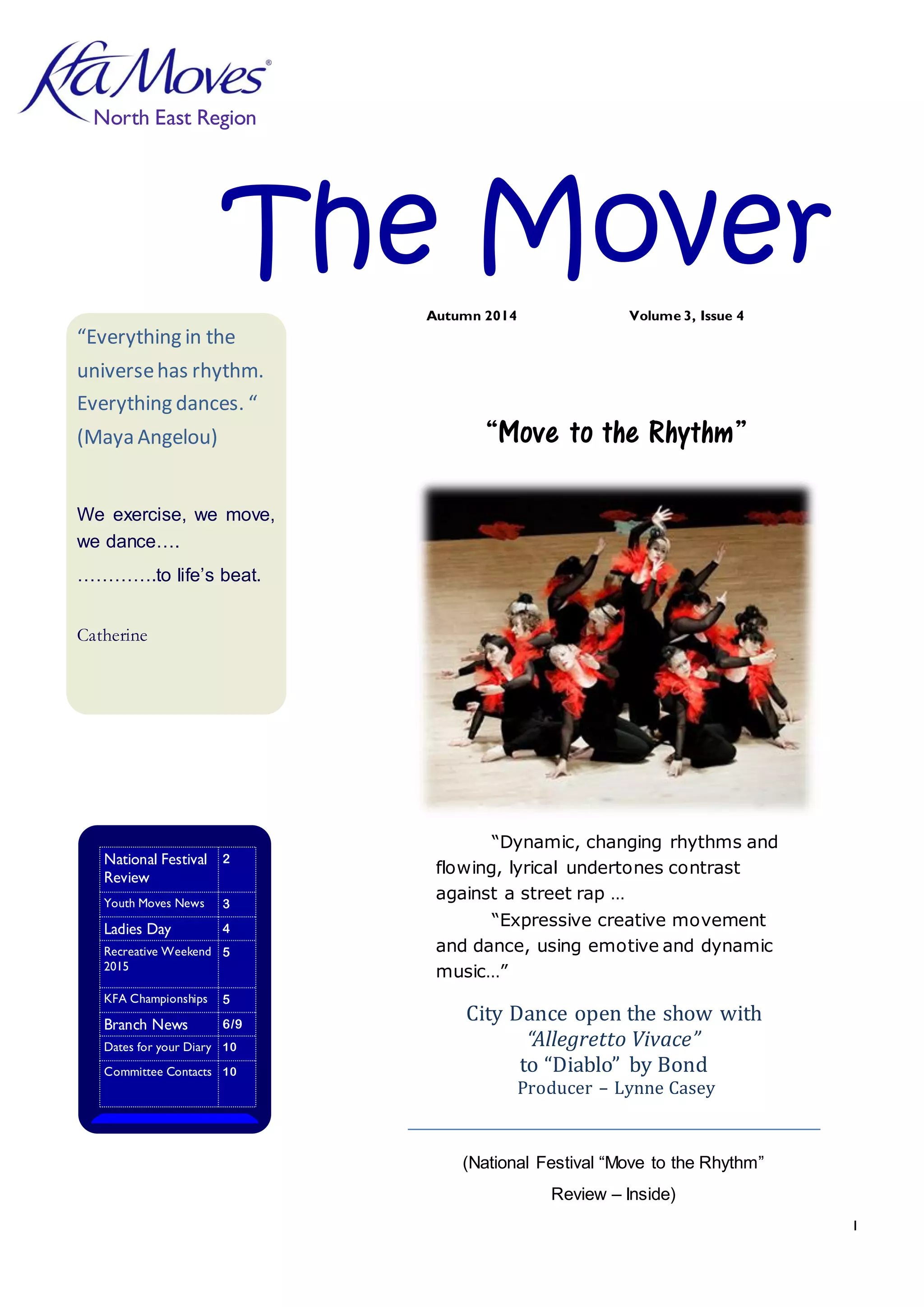 Kfa moves north east newsletter autumn 2014 | PDF