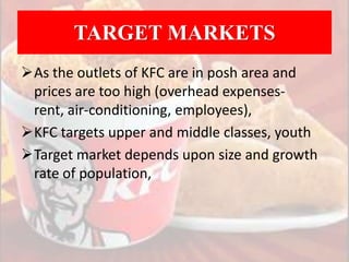 Kfc in india swot analysis | PPTX | Food Industry | Industries