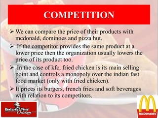 Kfc in india swot analysis | PPTX | Food Industry | Industries
