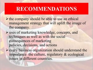 Kfc in india swot analysis | PPTX | Food Industry | Industries