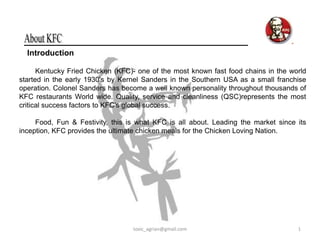 Kfc | PPTX