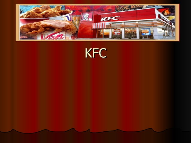 KFC | PPT | Food & Drink