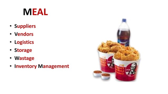 KFC Supply Chain Management | PPTX