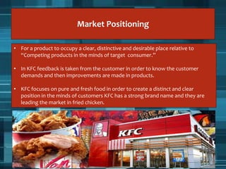 Kfc competitive advantage | PPTX