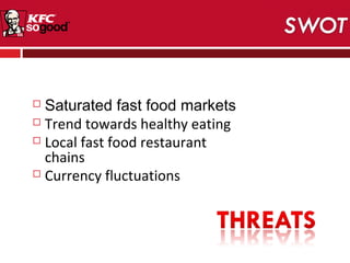 KFC SWOT | PPT