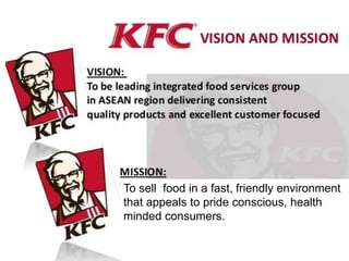 KFC MARKETING STRATEGIES | PPTX
