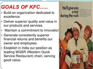 KFC MARKETING STRATEGIES | PPTX