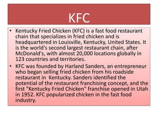 Kfc pakistan | PPTX