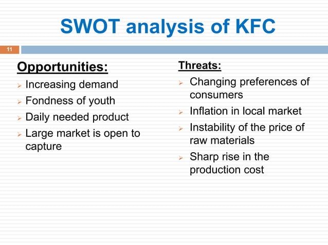Overview of KFC | PPTX | Food Industry | Industries