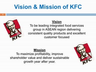 Overview of KFC | PPTX | Food Industry | Industries