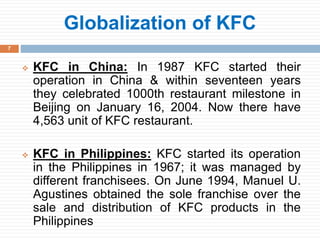 Overview of KFC | PPTX