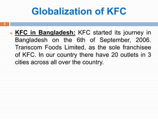 Overview of KFC | PPTX