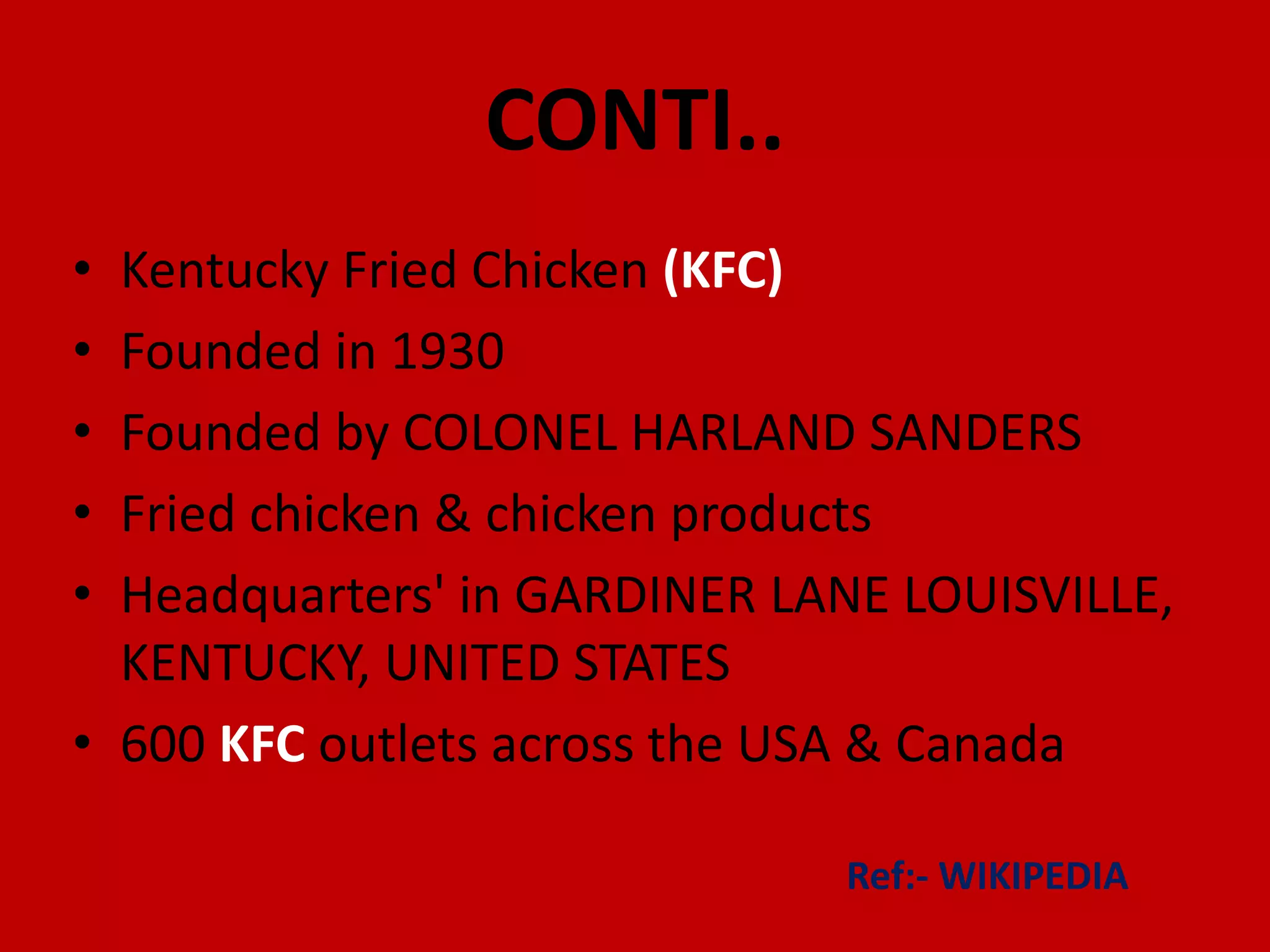 Kfc. so good.. | PPT