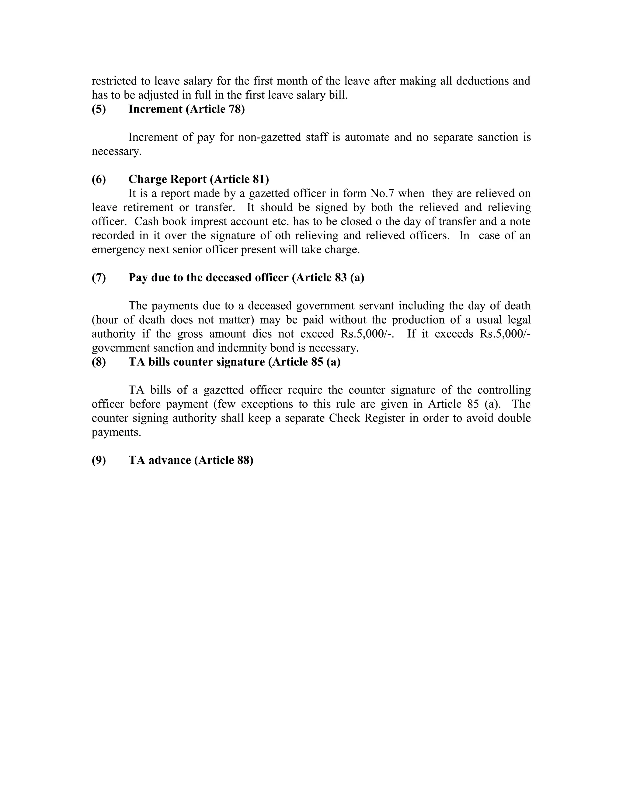 Kerala Financial Code Note uploaded by T james Joseph Adhikarathil | DOC