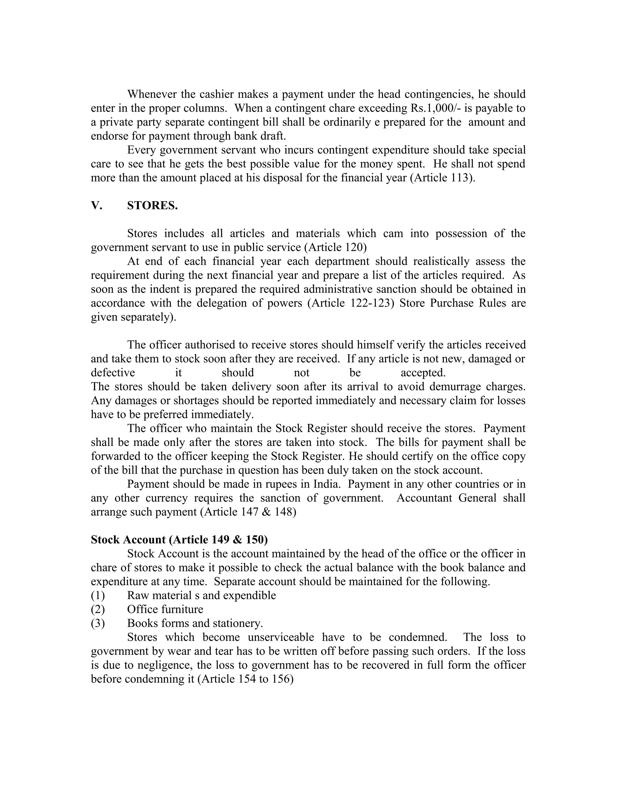 Kerala Financial Code Note uploaded by T james Joseph Adhikarathil | DOC