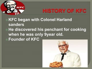 Kfc | PPTX | Business | Business and Finance