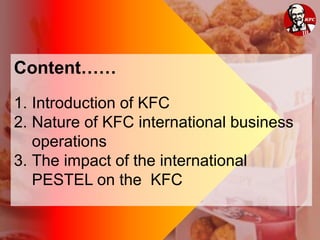 KFC Analysis | PPTX