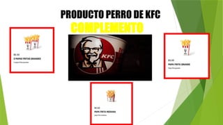 KFC. marketing producto estrella: nugget | PPTX