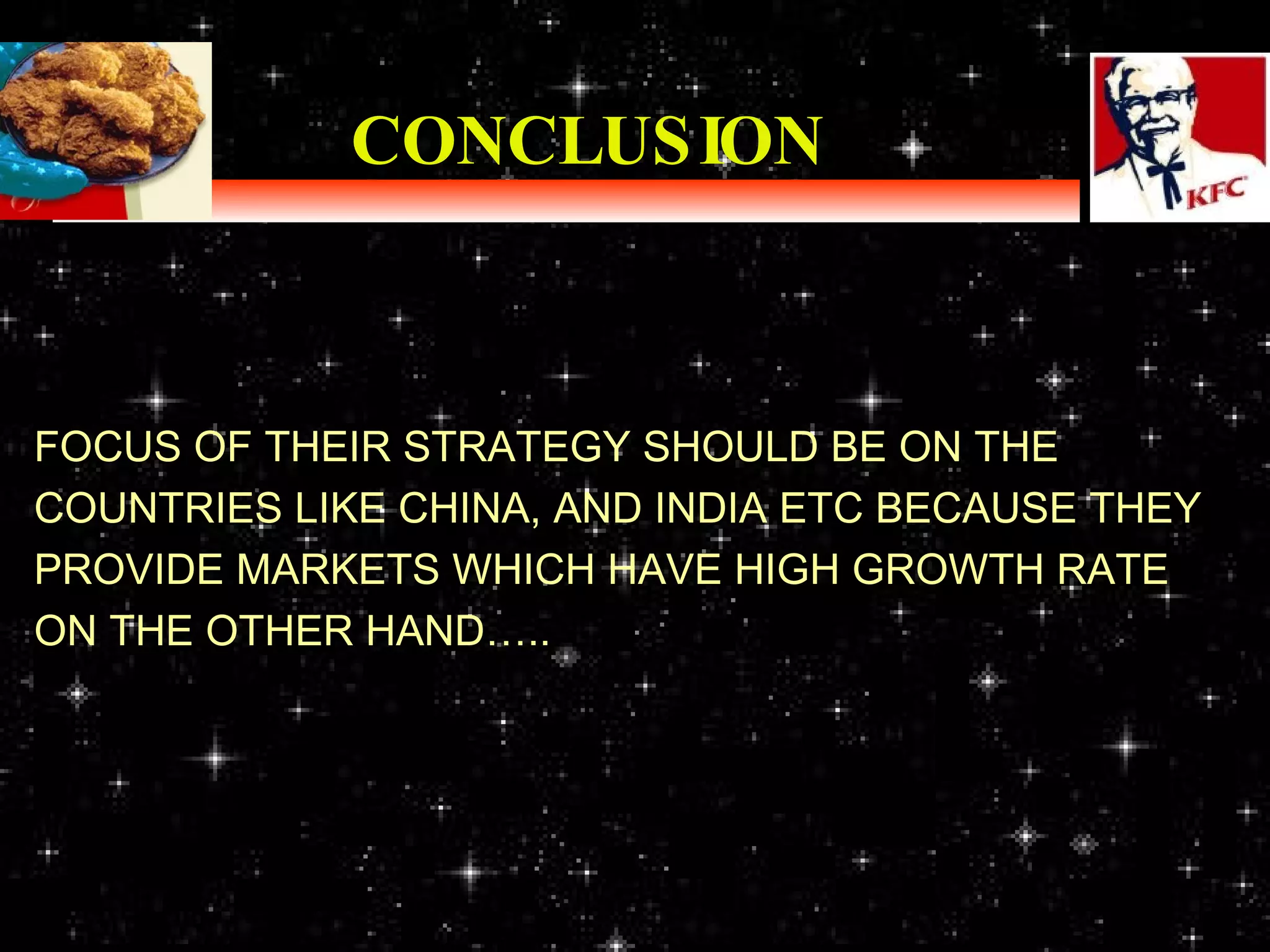 Kfc SWOT Presentation | PPT