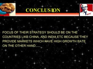 Kfc SWOT Presentation | PPT