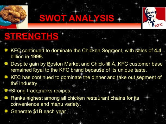 Kfc SWOT Presentation | PPT