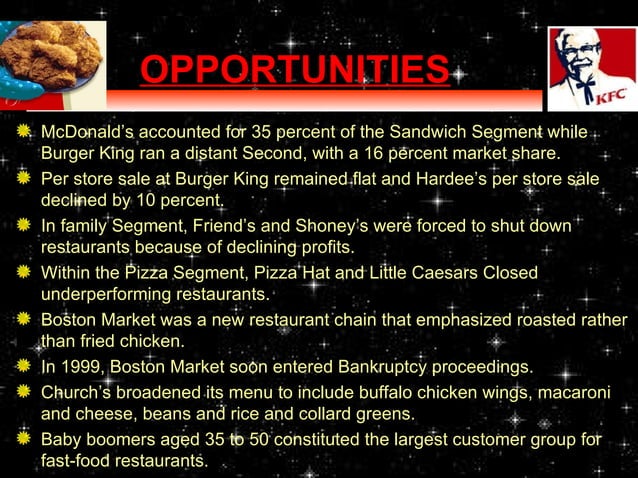 Kfc SWOT Presentation | PPT