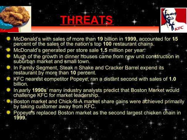Kfc SWOT Presentation | PPT