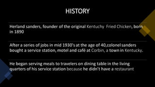 Overview of kfc brand | PDF