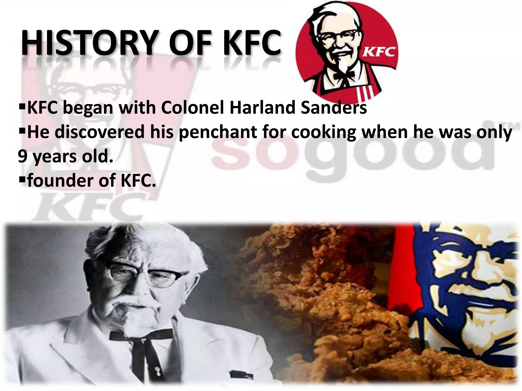 KFC PRESENTATION SLIDE | PPTX