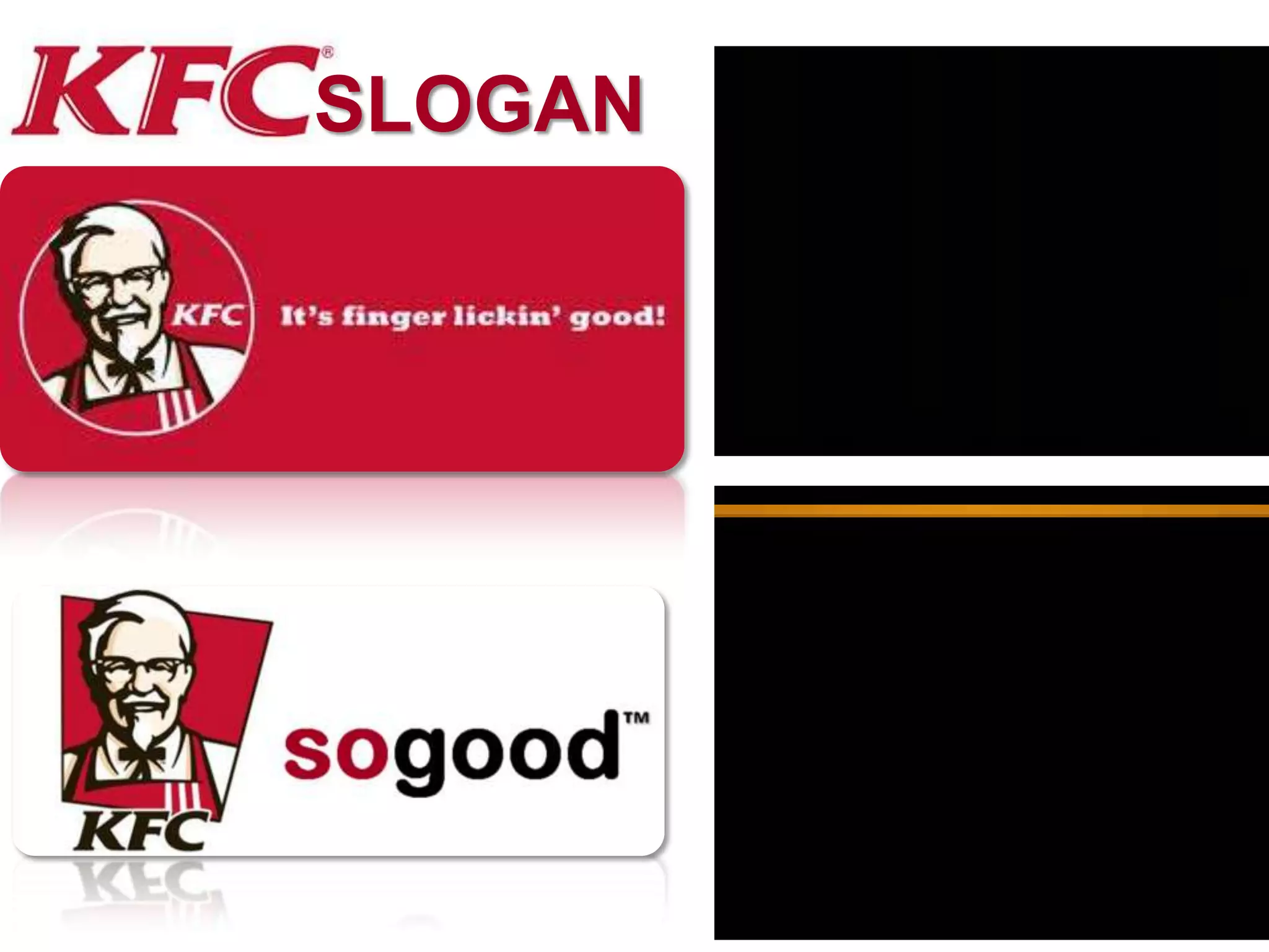 KFC PRESENTATION SLIDE | PPTX