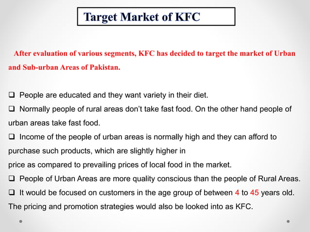 KFC of Pakistan Presentation | PPTX | Human Resources | Business