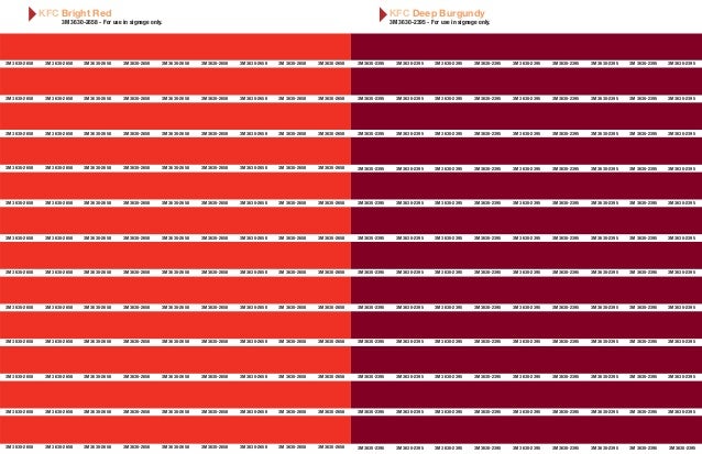 KFC Brand Standards Manual