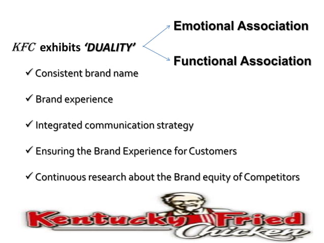 Kfc brand strategy pyramid | PDF