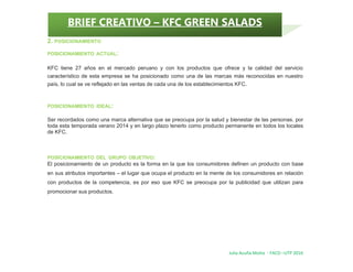 EJEMPLO BRIEF PUBLICITARIO | PDF