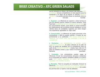 EJEMPLO BRIEF PUBLICITARIO | PDF