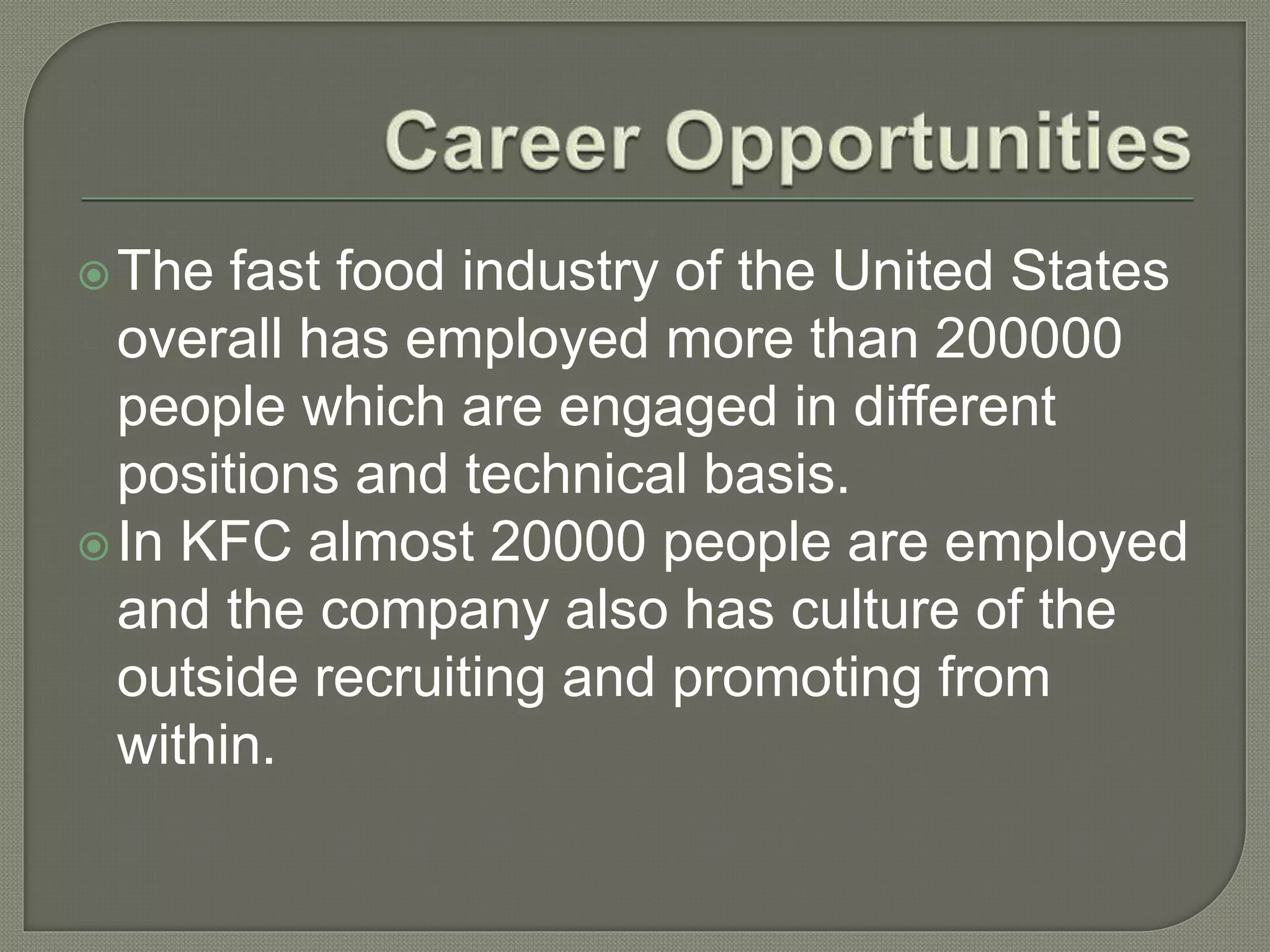 Kfc business and industry analysis | PPTX