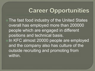 Kfc business and industry analysis | PPTX