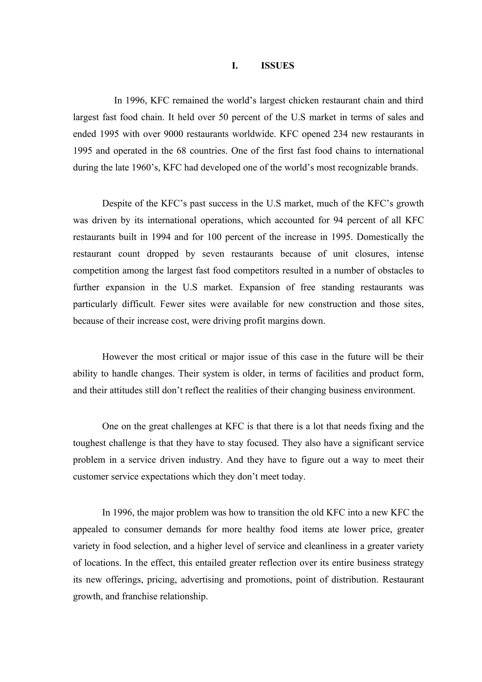 Kfc Case Complete | PDF