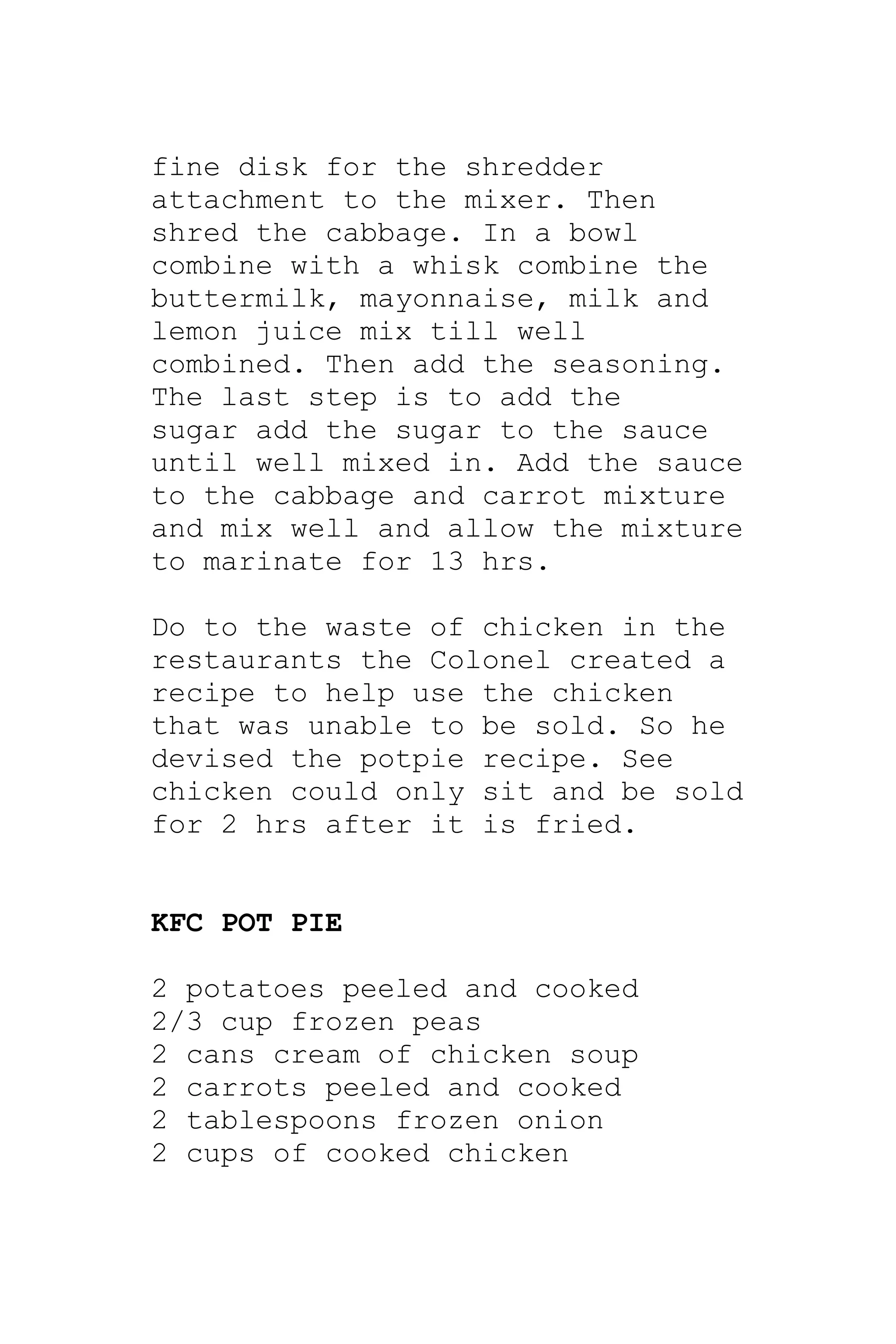 Kfc copycat cookbook! | PDF