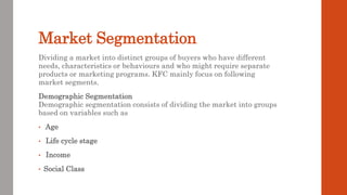Marketing plan of KFC | PPTX