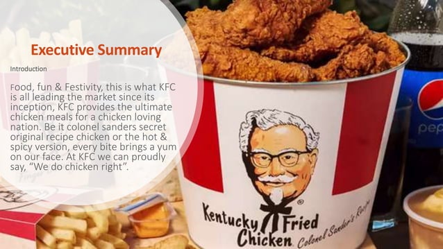 Marketing plan of KFC | PPT