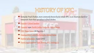 Kfc food restaurant | PPT