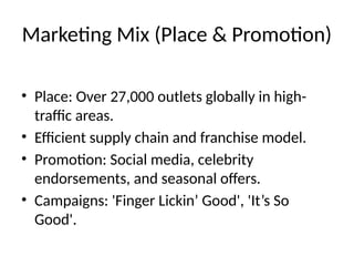 KFC_Marketing_strategy overview slides.. | PPTX